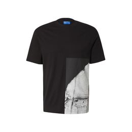 KARL LAGERFELD JEANS T-Shirt Herren Gr&ouml;&szlig;e XS blau / anthrazit / grey denim / schwarz