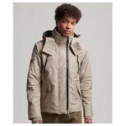 Superdry f&uuml;r Herren. M5011868A Mountain Nordic Windbreaker Jacke Beige (XXL), L&auml;ssig, Polyester