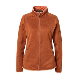 Killtec Funktionsfleecejacke 'KOW 111' Damen Gr&ouml;&szlig;e M cognac