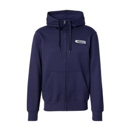 G-Star Raw G-star Zip-Up Hoodie 'Old Skool' male Blue size M