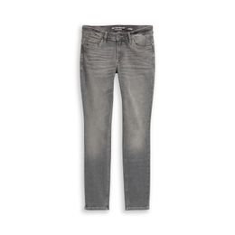Tom Tailor Damen TTLENE SLIM Jeans, grau, Uni, Gr. 29/32