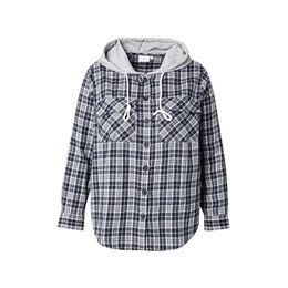 Only Carmakoma Jacke 'CARSLOPE' Damen Gr&ouml;&szlig;e 7XL nachtblau / grau / wei&szlig;