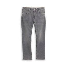 Tom Tailor Herren TTMARVIN STRAIGHT Jeans mit Superstretch, grau, Uni, Gr. 38/30