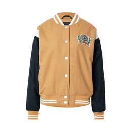 Vans Jacke 'Piper Stadium' Damen Gr&ouml;&szlig;e M pueblo / schwarz / wei&szlig;