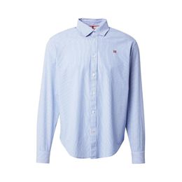 Napapijri Button Up Shirt 'G-GRAIE 1' male Blue size S