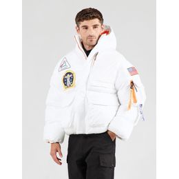 Alpha Industries Jacke 'Nasa Artemis' Herren Gr&ouml;&szlig;e M wei&szlig;