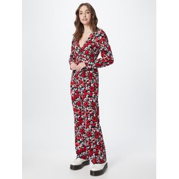 MONKI Jumpsuit Damen Gr&ouml;&szlig;e S/M hellpink / rot / schwarz / wei&szlig;