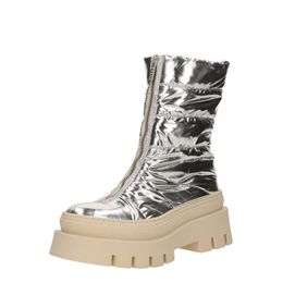Bronx Stiefelette 'Evi-Ann' Damen Gr&ouml;&szlig;e 37 silber Winterschuhe