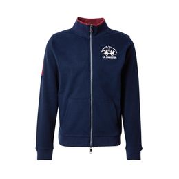 La Martina Zip-Up Hoodie male Blue size L