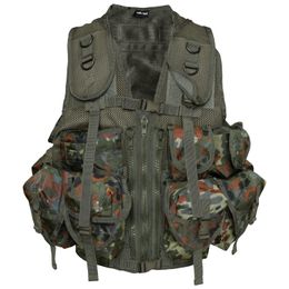 Mil-Tec US Einsatzweste Tactical flecktarn