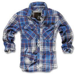 Brandit Check Shirt Flanell Hemd blau, Gr&ouml;&szlig;e L