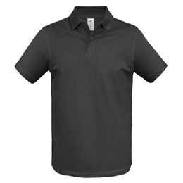 Basic Polo schwarz, Gr&ouml;&szlig;e 3XL