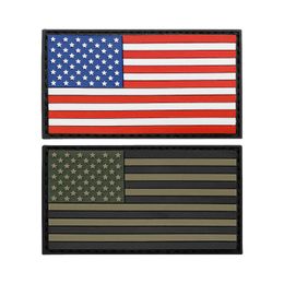 Rubber Patch Flagge USA full color