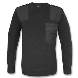 BW Pullover Original nach Bundeswehr TL schwarz, Gr&ouml;&szlig;e 58