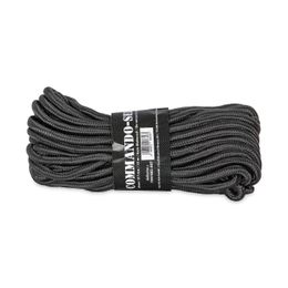 Mil-Tec Commando Seil 7mm (15M) schwarz