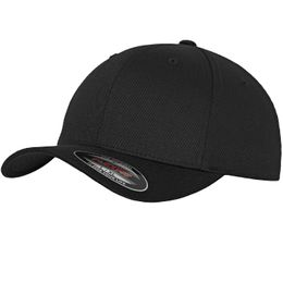 Flexfit Baseball Cap Wooly Combed schwarz, Gr&ouml;&szlig;e L/XL