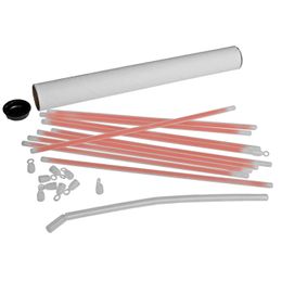 Flexible Knicklicht 10er Rolle rot