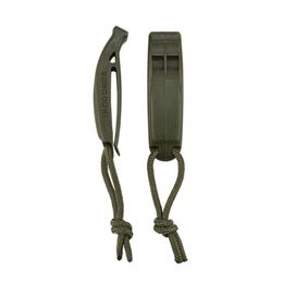 Brandit Signalpfeife Signal Whistle Molle 2er Pack oliv