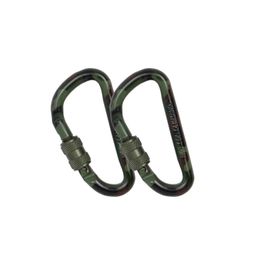 Mil-Tec Tactical Karabiner Alu Tarn 80mm 2er-Set