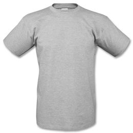 Basic T-Shirt grau, Gr&ouml;&szlig;e L