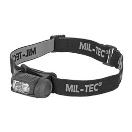 Mil-Tec Kopflampe LED 4-farbig schwarz