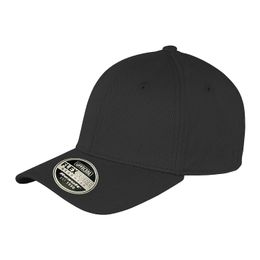 Result Baseball Cap geschlossen schwarz, Gr&ouml;&szlig;e L-XL