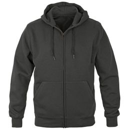 Fruit of the Loom Premium Kapuzen Pullover Zip anthrazit, Gr&ouml;&szlig;e L