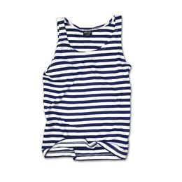 Mil-Tec Marine Tank-Top Gestreift blau/weiss, Größe S