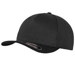 Flexfit 5 Panel Cap schwarz, Gr&ouml;&szlig;e L/XL