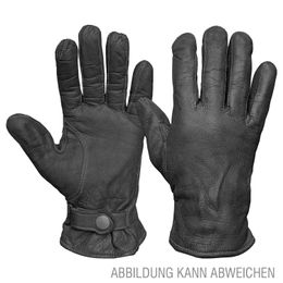 BW Lederhandschuhe gef&uuml;ttert Original gebraucht, Gr&ouml;&szlig;e XL/9.5