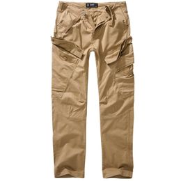 Brandit Adven Slim Fit Cargo Hose camel, Gr&ouml;&szlig;e S