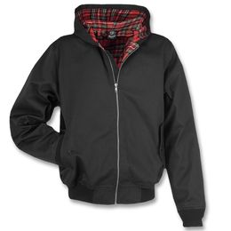 Brandit Lord Canterbury Jacke Hooded schwarz, Gr&ouml;&szlig;e L