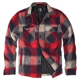 bw-online-shop Lumberjacket Rocky (Sale) red/anthrazit/beige, Gr&ouml;&szlig;e M