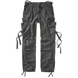 Brandit M65 Ladies Vintage Trouser Cargo Hose anthrazit, Gr&ouml;&szlig;e 35W