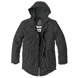 Brandit Marsh Lake Parka schwarz, Gr&ouml;&szlig;e 5XL