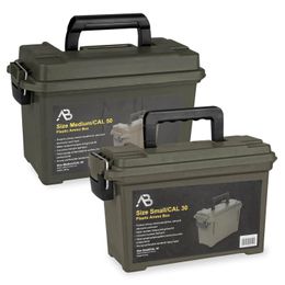 US Ammo Box Kunststoff Medium oliv