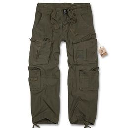Brandit Pure Vintage Trouser Cargo Hose oliv, Größe M
