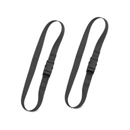 Pack Straps SR Buckle 2er-Set Packriemen schwarz 80 cm