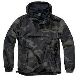 Brandit Summer Windbreaker darkcamo, Größe 4XL