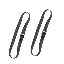 Pack Straps Cam Buckle 2er-Set Packriemen schwarz 80 cm