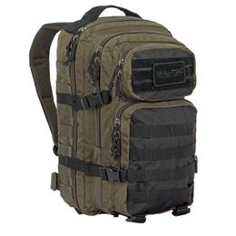 Mil-Tec US Assault Pack Small multicolor ranger green/schwarz