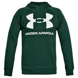 Under Armour Rival Fleece Big Logo Hoodie (Sale) gr&uuml;n, Gr&ouml;&szlig;e XS