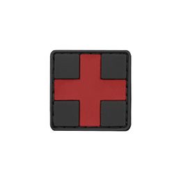 Rubber Patch First Aid Small schwarz