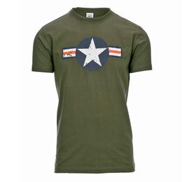 Fostex T-Shirt USAF WWII oliv, Gr&ouml;&szlig;e XXL