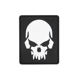 Rubber Patch Skull Medium schwarz
