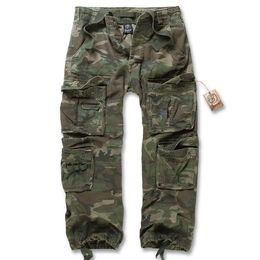 Brandit Pure Vintage Trouser Cargo Hose woodland, Größe S