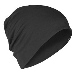 Beanie Lite Merino schwarz