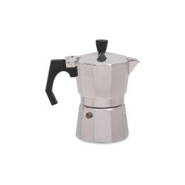 Espresso Maker Bellanapoli 3 Tassen Alu natur