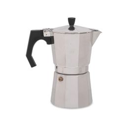 Espresso Maker Bellanapoli 6 Tassen Alu natur