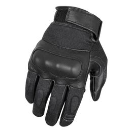 Mil-Tec Tactical Gloves Leder Aramid schwarz, Gr&ouml;&szlig;e XL